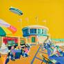 Blimp Painting by Ruth Mulvie | Saatchi Art