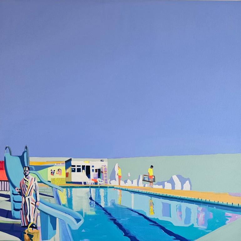 Dressing Gown Painting by Ruth Mulvie | Saatchi Art