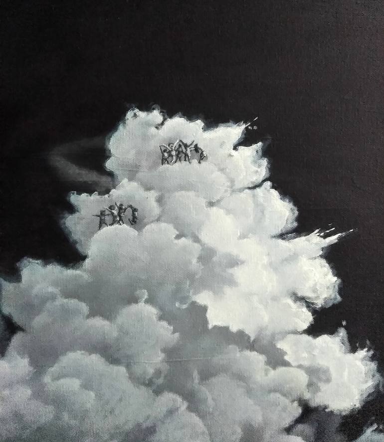 Livin the High Life Painting by Mel Sarbey | Saatchi Art