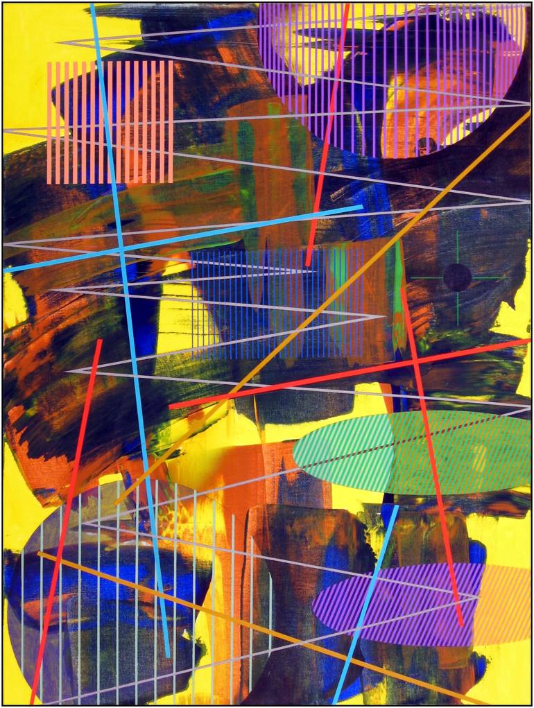 The Balance of Power Painting by James Massena March | Saatchi Art