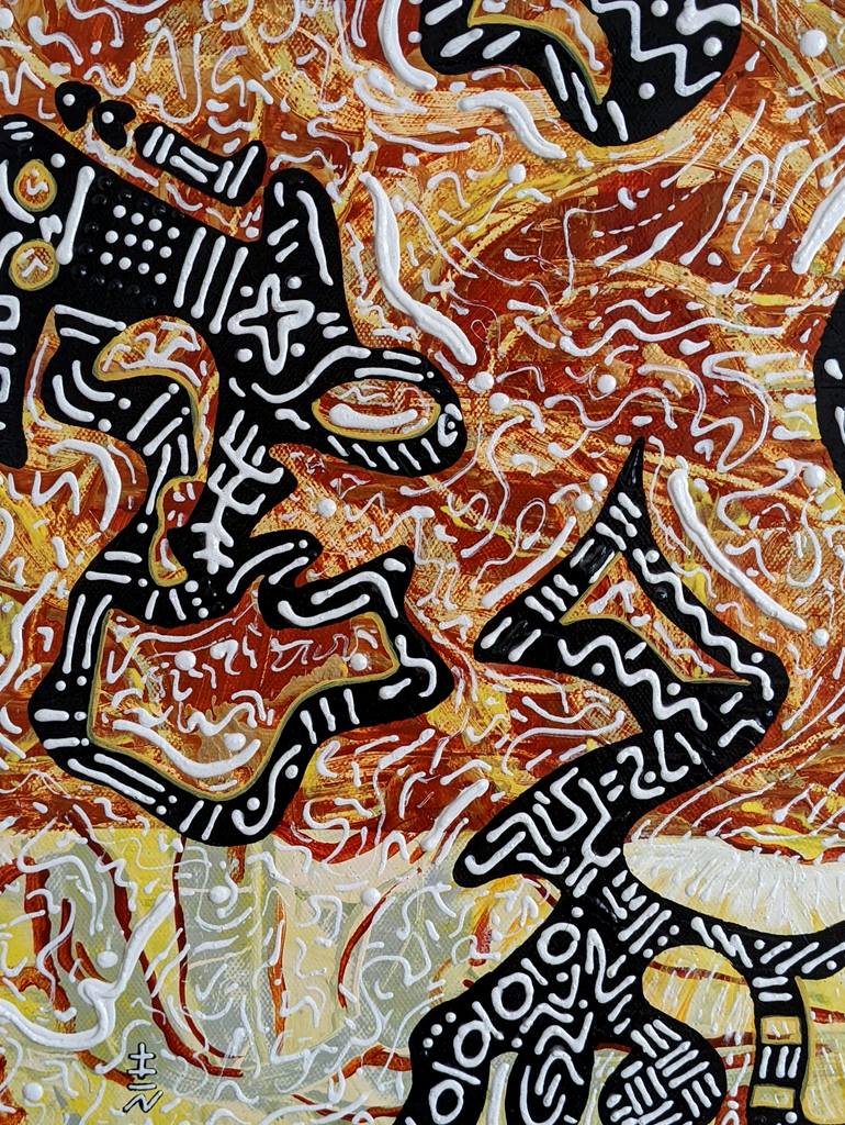 Life Is Art Painting by Vincent Keele | Saatchi Art
