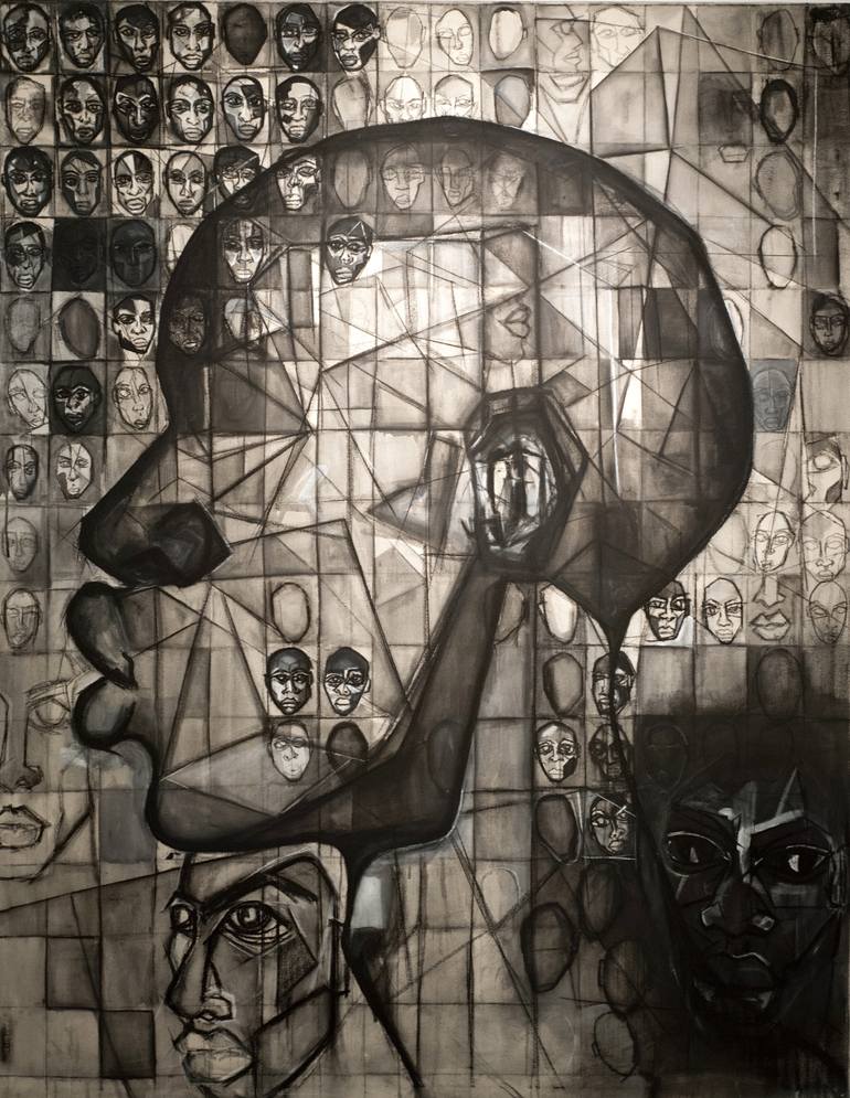 HEADMASTER Painting by Seye Oluseye | Saatchi Art