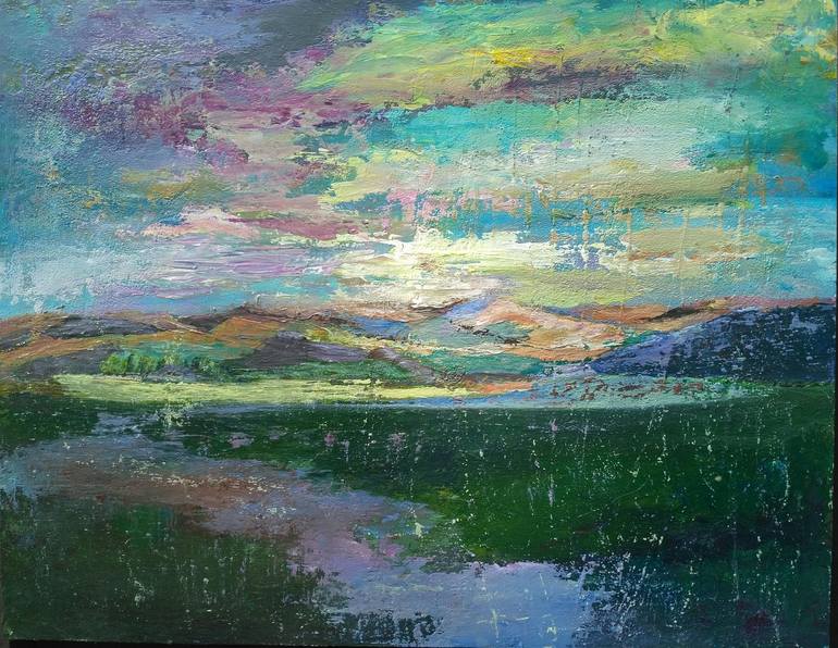 Summer Rain Painting by Merry Seeker | Saatchi Art