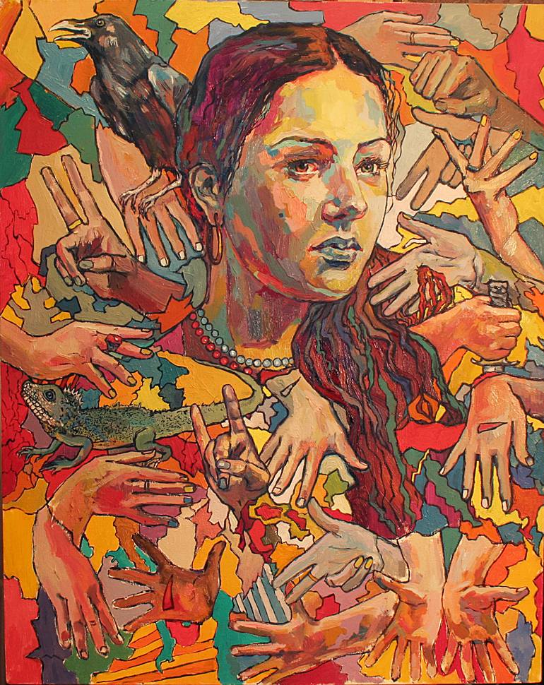 Fia Van den Berg Painting by Vyacheslav Cherepynsky | Saatchi Art