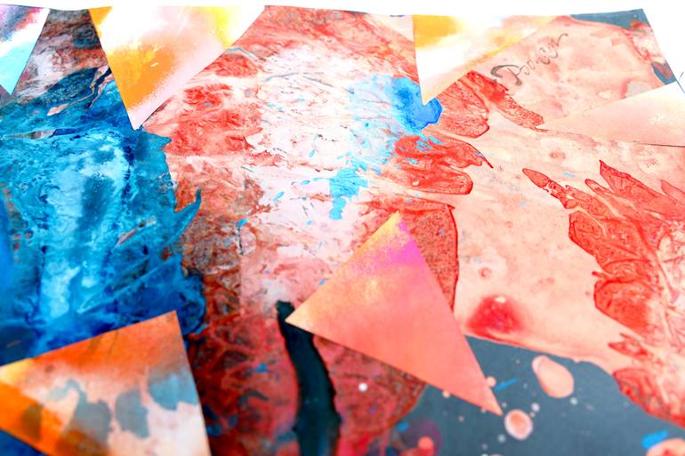 Shooting star Painting by Poovi Art | Saatchi Art