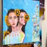 Two Faced Painting by Poovi Art | Saatchi Art