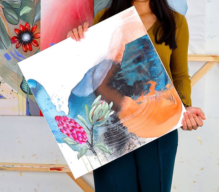 Feeling of emptiness Painting by Poovi Art | Saatchi Art