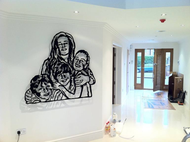 Family Portrait Sculpture by joro x | Saatchi Art