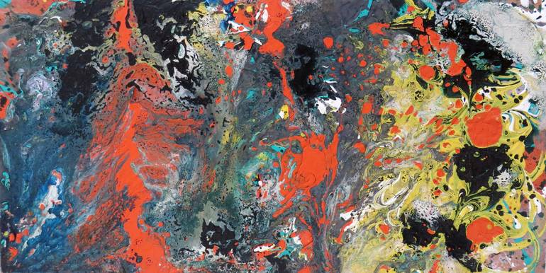 untitled Painting by Ekis Antiarte | Saatchi Art