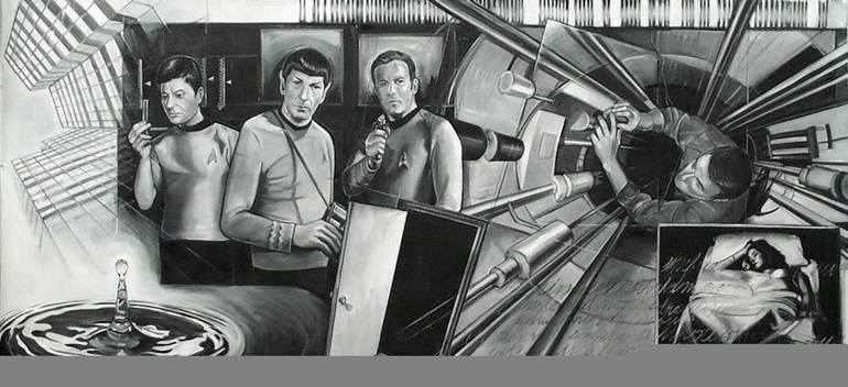 Myth of Science Painting by Peter Illig | Saatchi Art