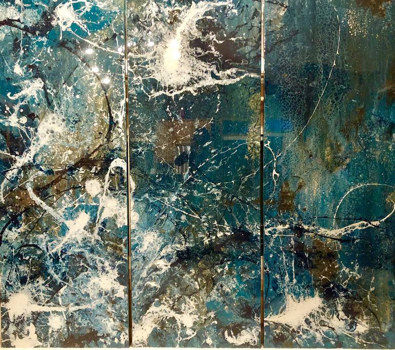 Quark Painting by Michele Villaume-Driscoll | Saatchi Art