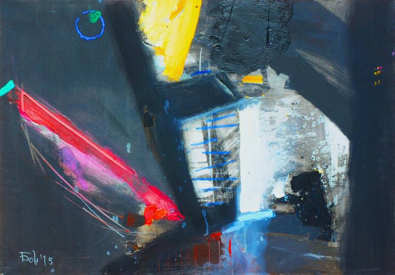 Night Painting by Plamen Bonev | Saatchi Art