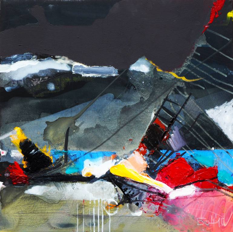 Late Sunset Painting by Plamen Bonev | Saatchi Art