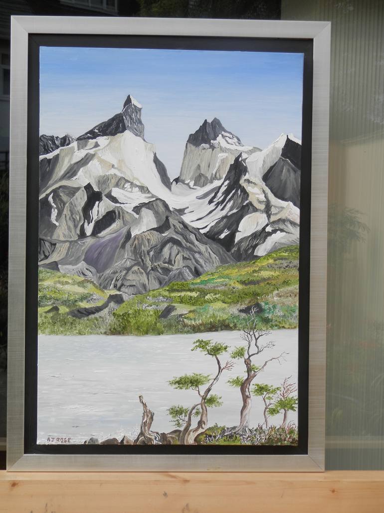 Andes Painting by Anthony Rose | Saatchi Art