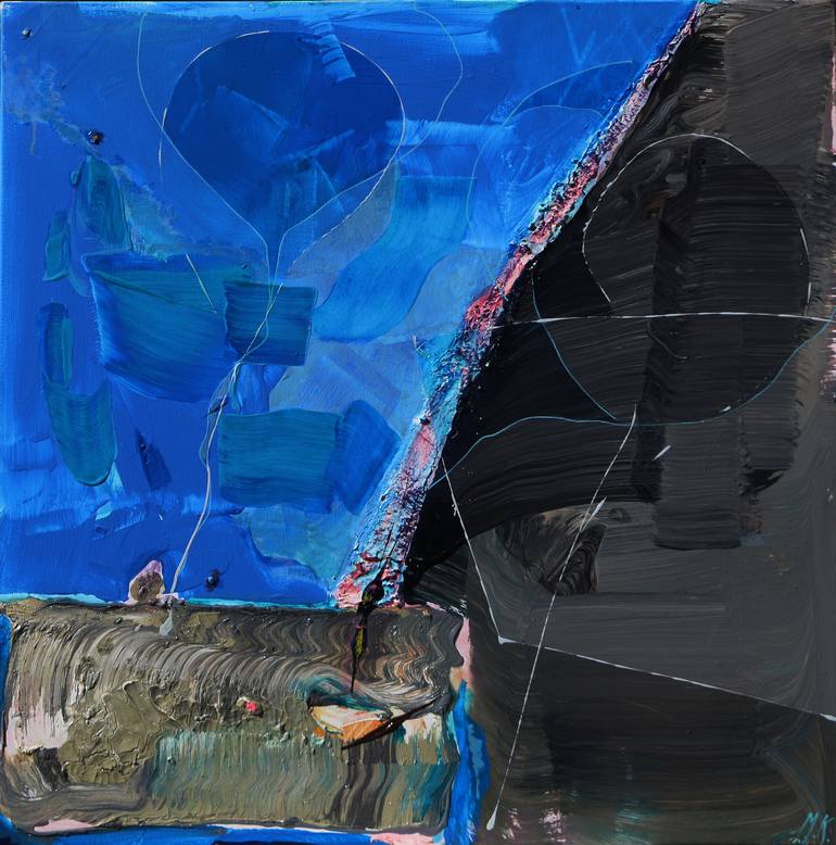 Map of The Coast Painting by Martins Krumins | Saatchi Art