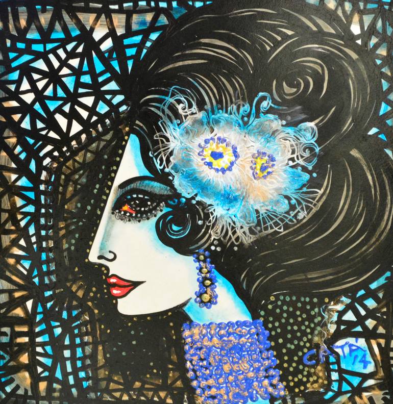 DONA Painting by George's Gallery | Saatchi Art