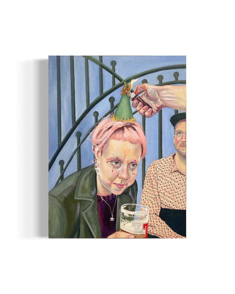 Make A Wish Painting by Danielle Metcalfe-Shaw | Saatchi Art