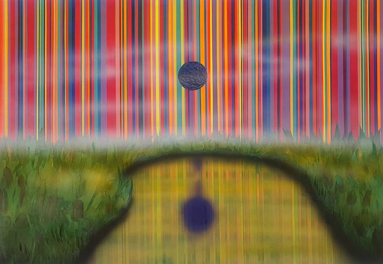 Poison River Painting by Joanna Jamrozińska | Saatchi Art