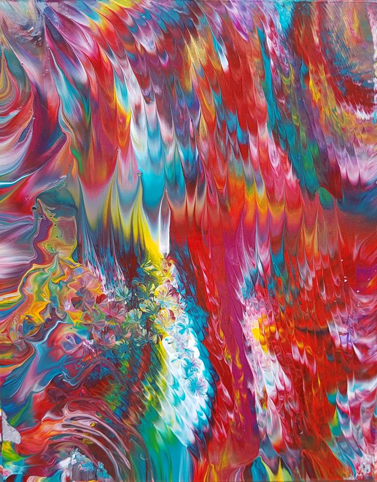 Boiling Point | 8 x 10 IN Painting by Alexandra Romano | Saatchi Art