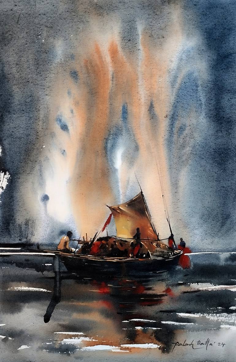 Beauty of Bangladesh 36 Painting by Palash Datta | Saatchi Art