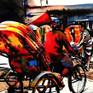 Bangladeshi Rickshaw 21 Painting by Palash Datta | Saatchi Art