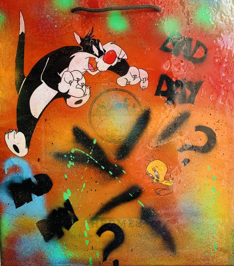 Bad day Painting by Vanessa Lena | Saatchi Art