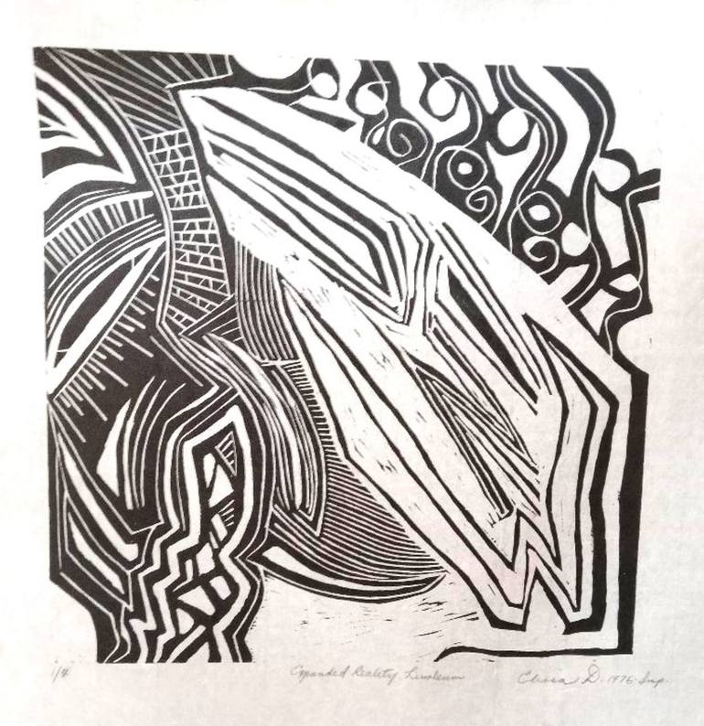Expanded Reality Printmaking by Elissa Dorfman | Saatchi Art