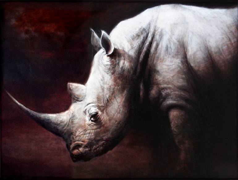 Tabellarius Painting by Andre Le Roux | Saatchi Art