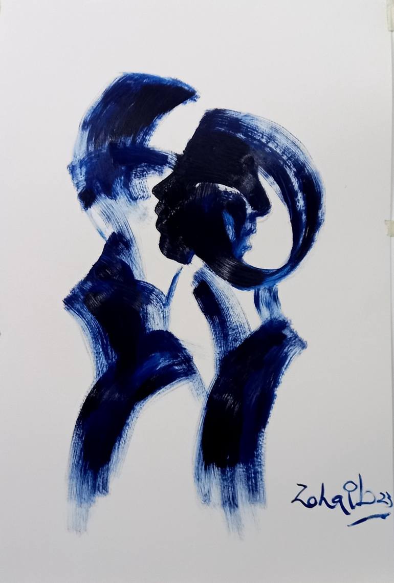 Eternal Separation Painting by zohaib ahmed | Saatchi Art
