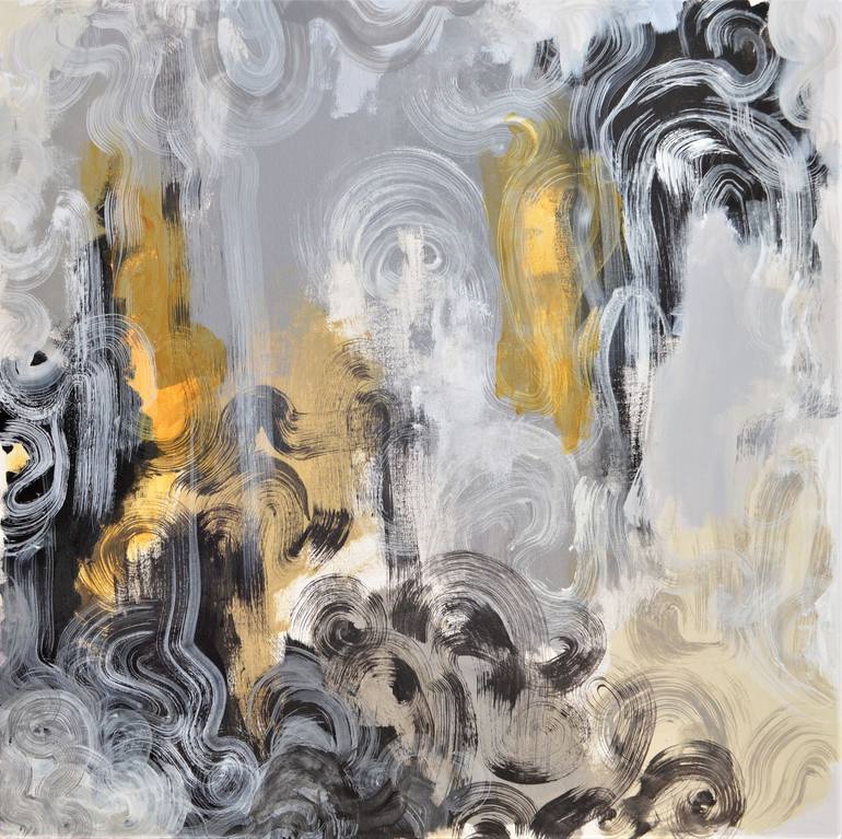 Curves Painting by Nadia Nl | Saatchi Art