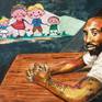 Tupac- Happy home. Painting by Oliver Martin Okoth | Saatchi Art