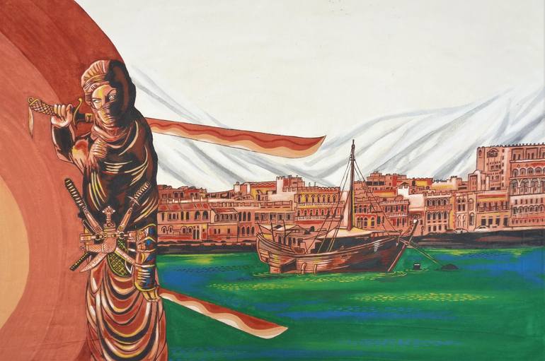 OMAN. Painting by Oliver Martin Okoth | Saatchi Art