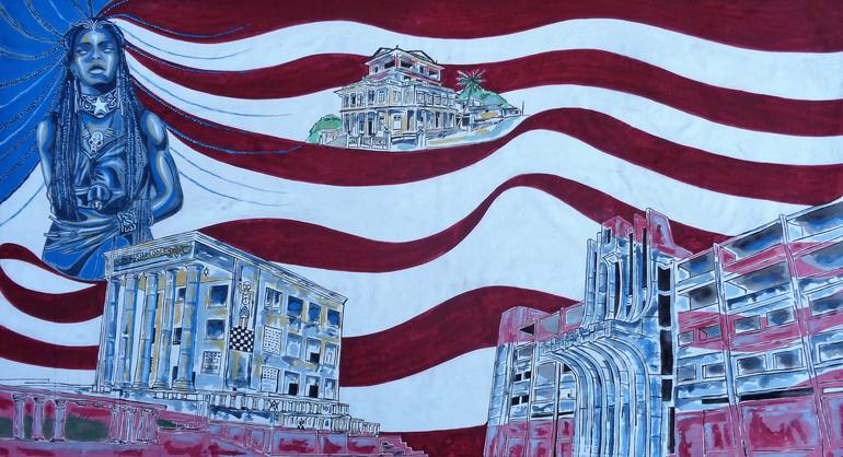 LIBERIA. Painting by Oliver Martin Okoth | Saatchi Art