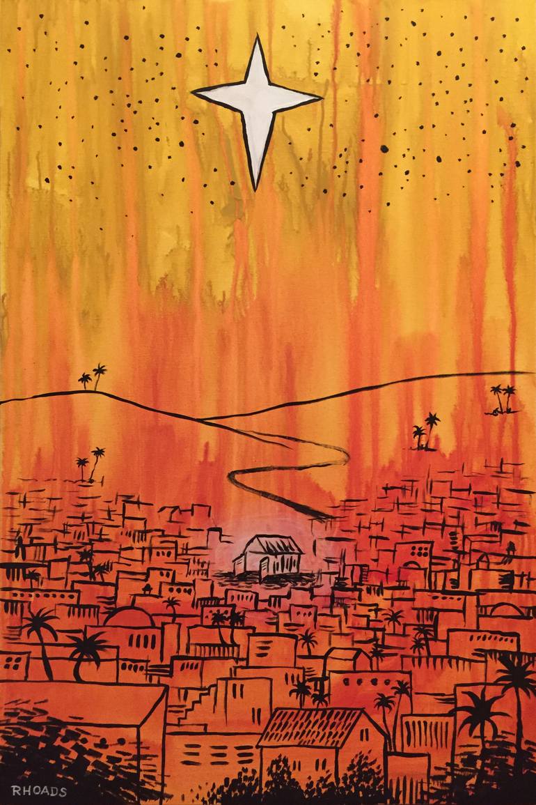 His Delight Painting by Nathan Rhoads | Saatchi Art