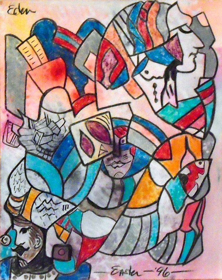 Moses & Ramses Drawing by Eden Maxwell | Saatchi Art