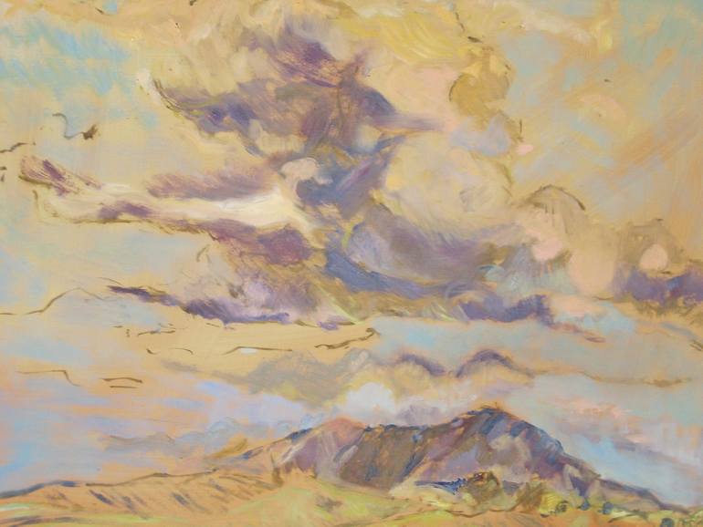 cloud outside my studio Drawing by Deborah Gonzalez Knight | Saatchi Art