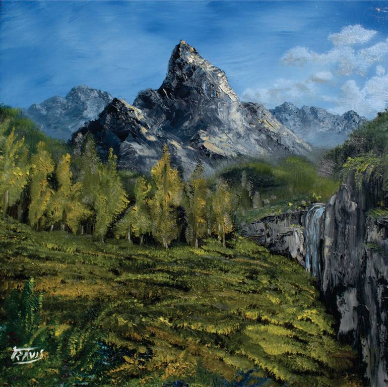 Big Pointy Painting by Travis Bradbury | Saatchi Art