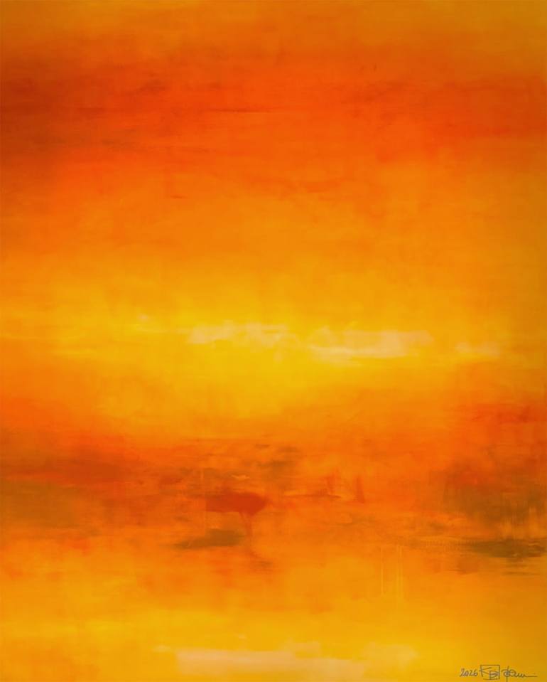 WHERE THE LIGHT PASSES Painting by Christian Bahr | Saatchi Art United ...
