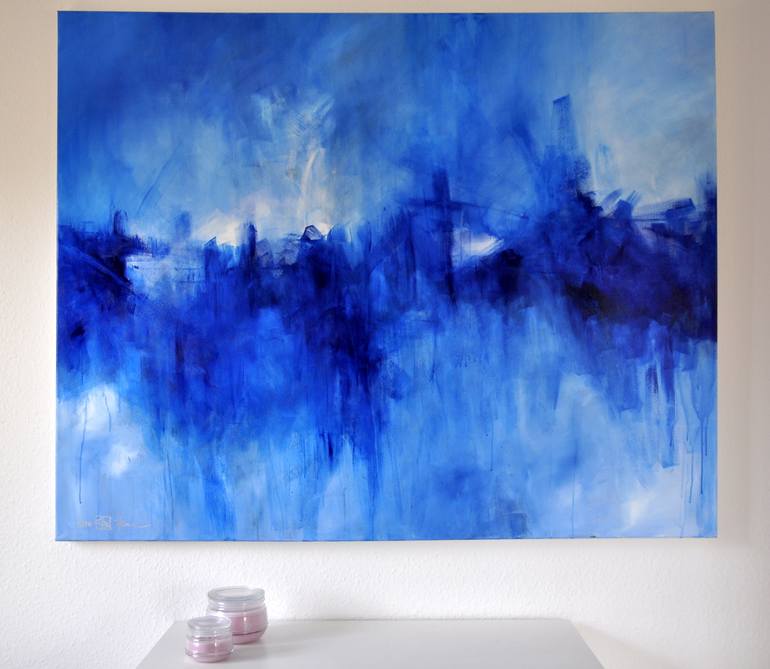 THE CITY OF FALLEN ANGELS Painting by Christian Bahr | Saatchi Art