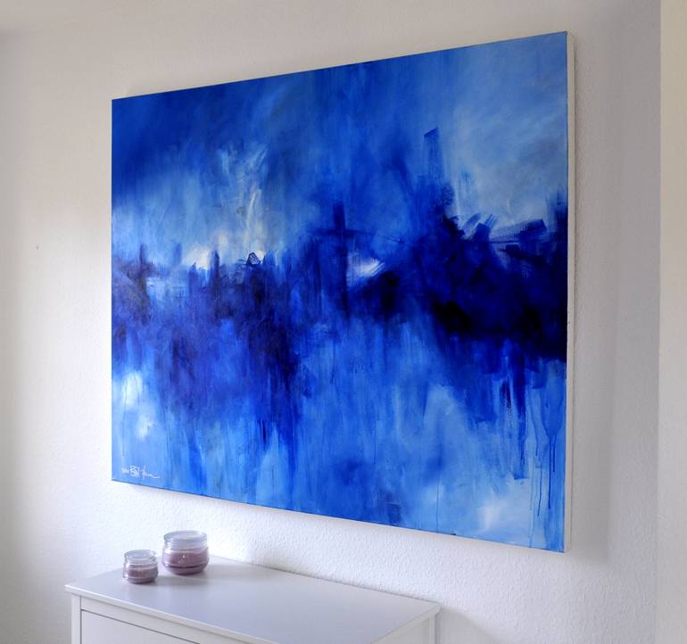 THE CITY OF FALLEN ANGELS Painting by Christian Bahr | Saatchi Art