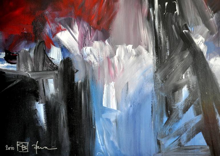 THE BEARER OF BAD NEWS II Painting by Christian Bahr | Saatchi Art