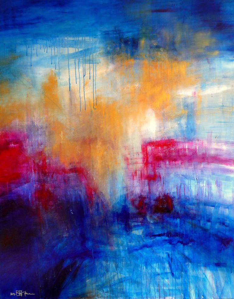LET US BUILD A NEW JERUSALEM II Painting by Christian Bahr | Saatchi Art