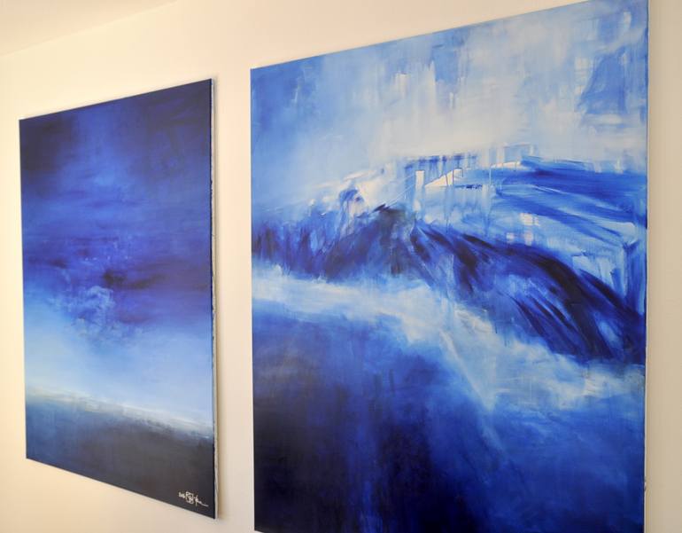 TO THE EDGE OF THE WORLD AND BEYOND Painting by Christian Bahr ...