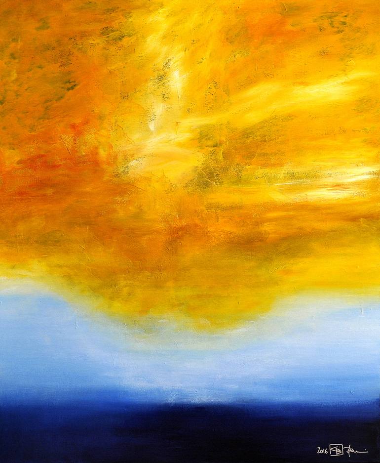 TRUE AT FIRST LIGHT II Painting by Christian Bahr | Saatchi Art