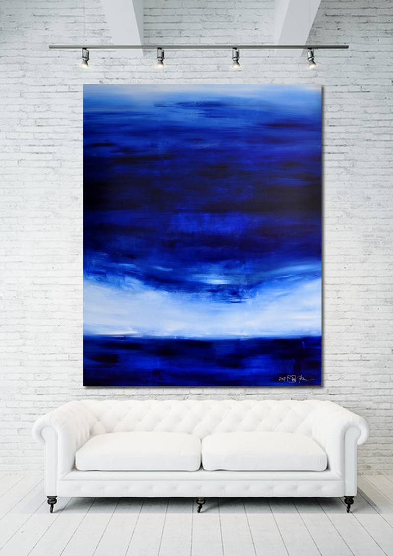 UNTIL THE BLUE SKIES DRIVE THE DARK CLOUDS FAR AWAY Painting by ...