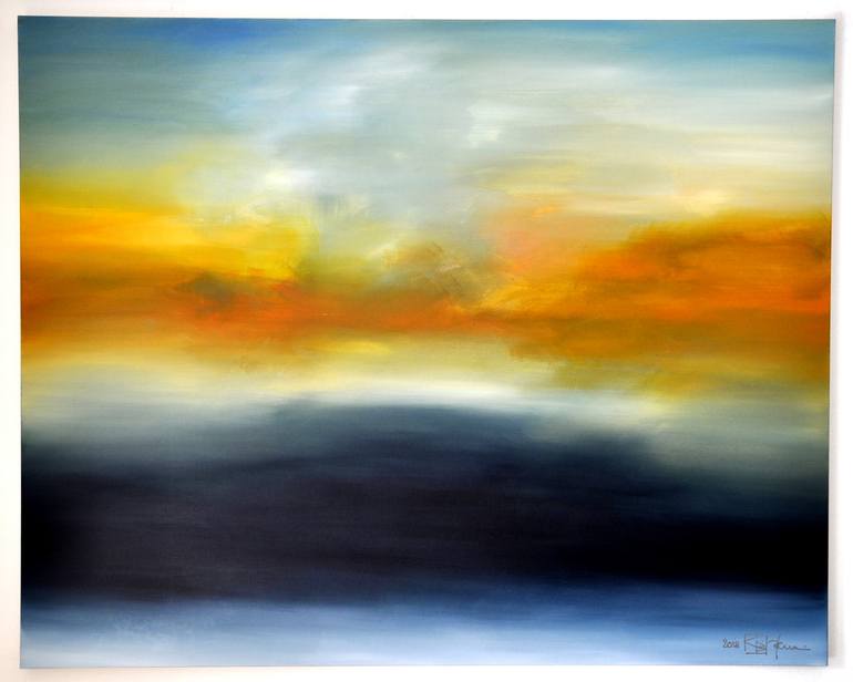 IN THE QUIET AND PROMISING MORNING Painting by Christian Bahr | Saatchi Art