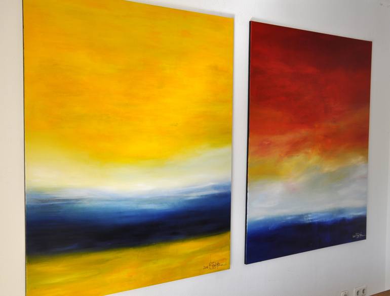 TRUE AT FIRST LIGHT V Painting by Christian Bahr | Saatchi Art