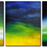 LATE SUMMER IN THE HAMPTONS (triptych) Painting by Christian Bahr ...