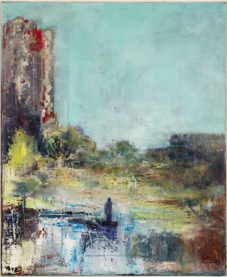 Le passeur Painting by Tatiana Soll | Saatchi Art