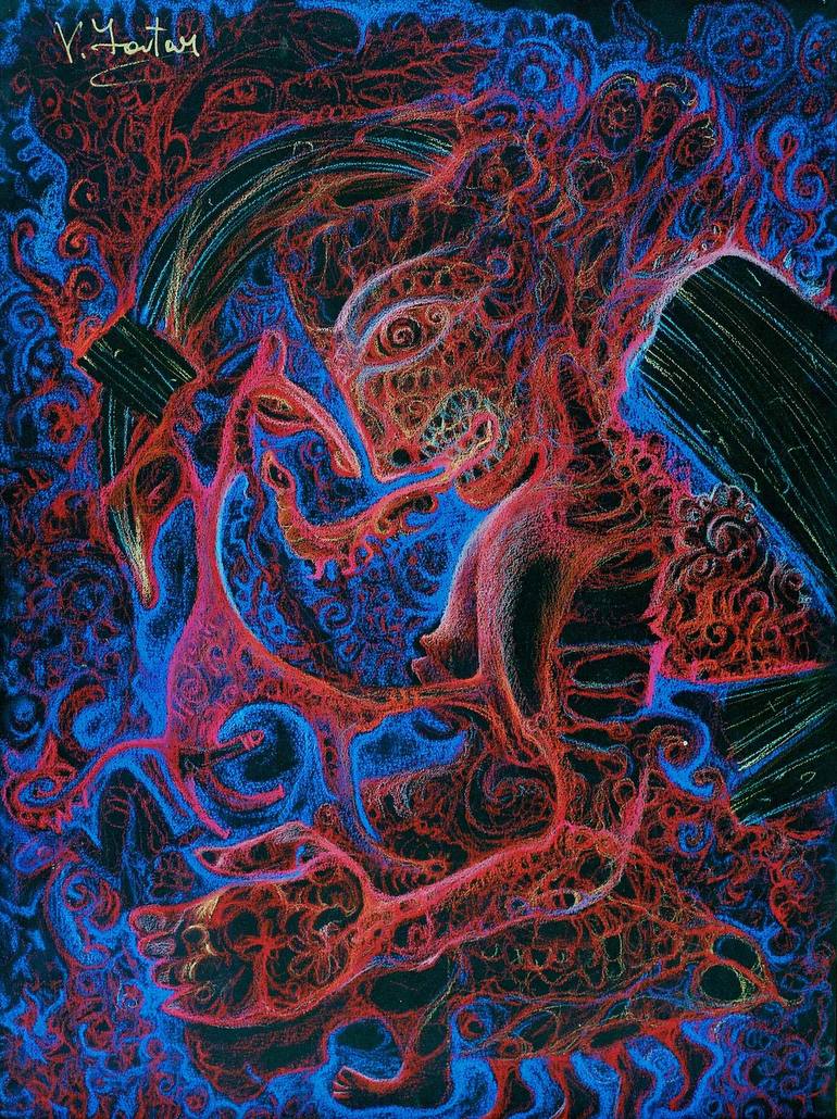 Metamorphosis 3 Drawing by Valery Tatar | Saatchi Art